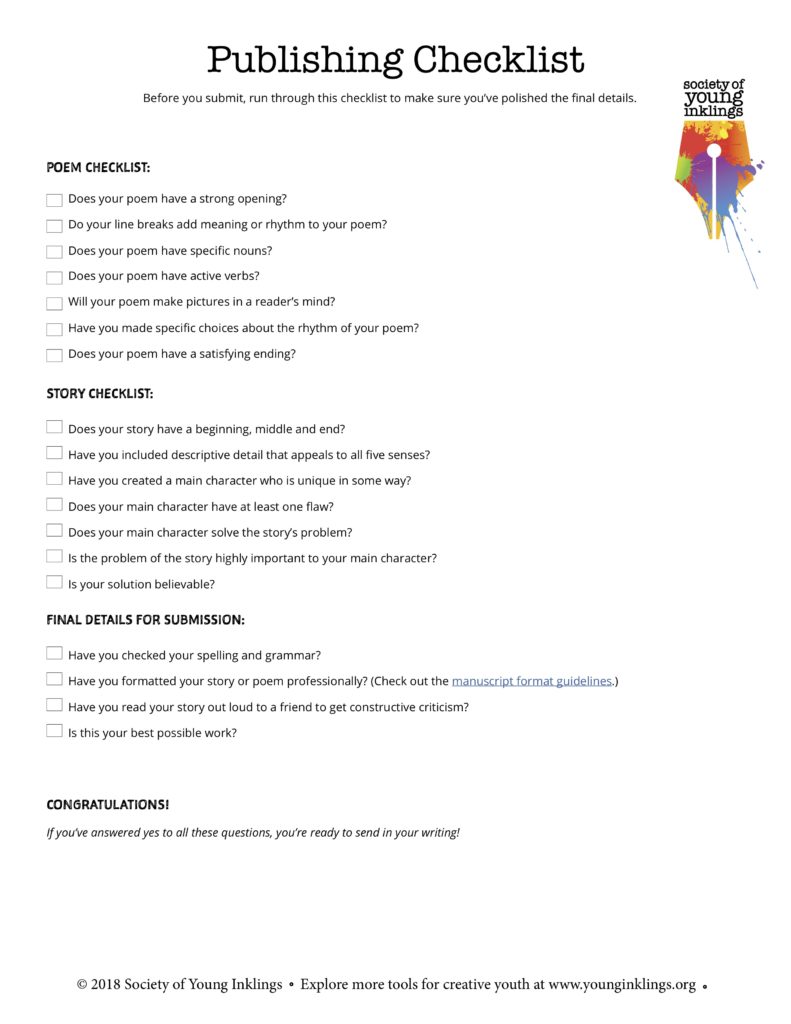 Publishing_Checklist_and_Manuscript_Format » Society of Young Inklings